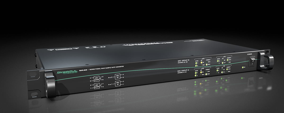 MADI.9648 perfectly suits live sound applications - DirectOut