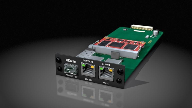 DANTE.IO - Dante Stream Audio Network Module
