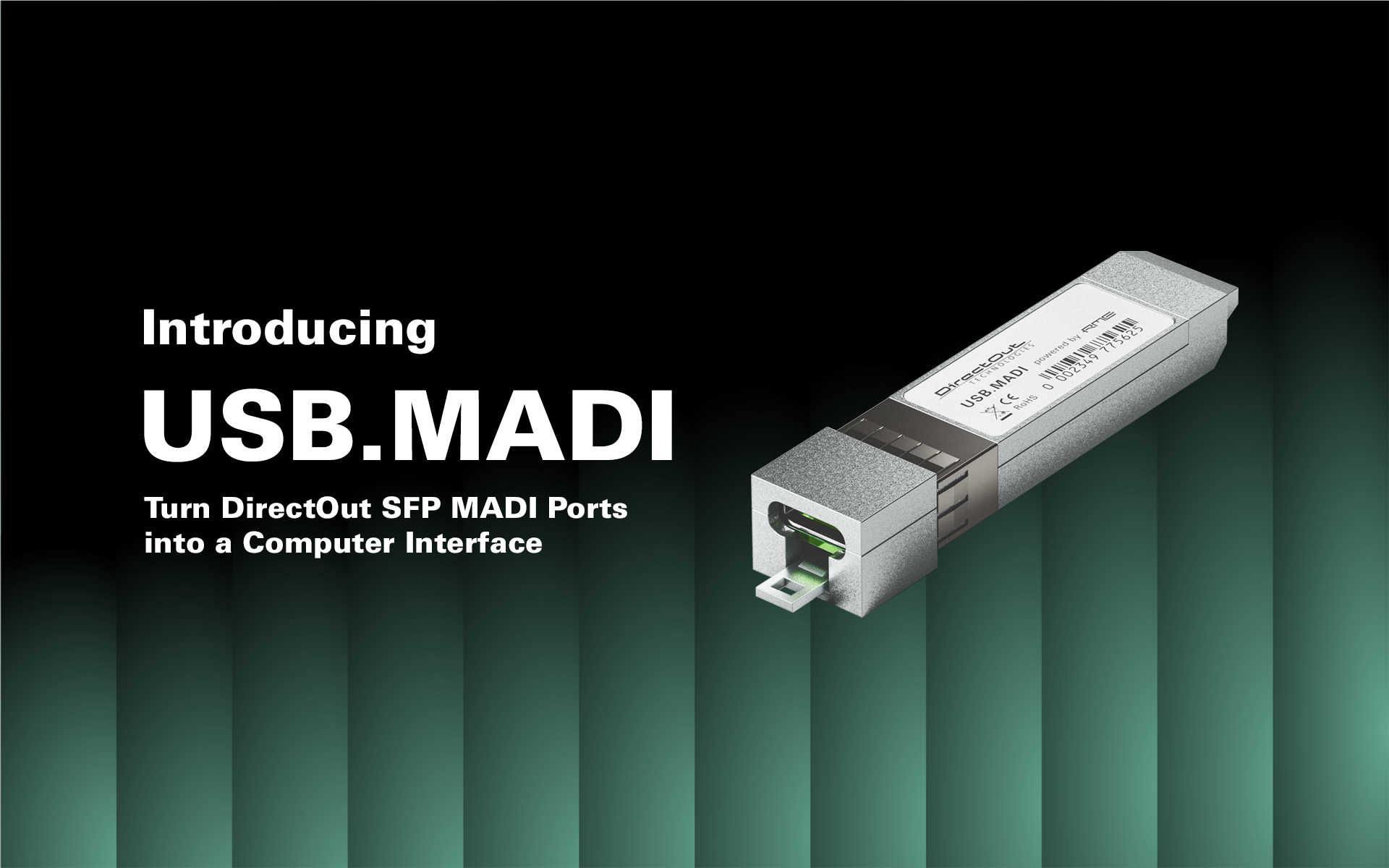 DirectOut announces the USB.MADI, the world’s smallest multichannel ...